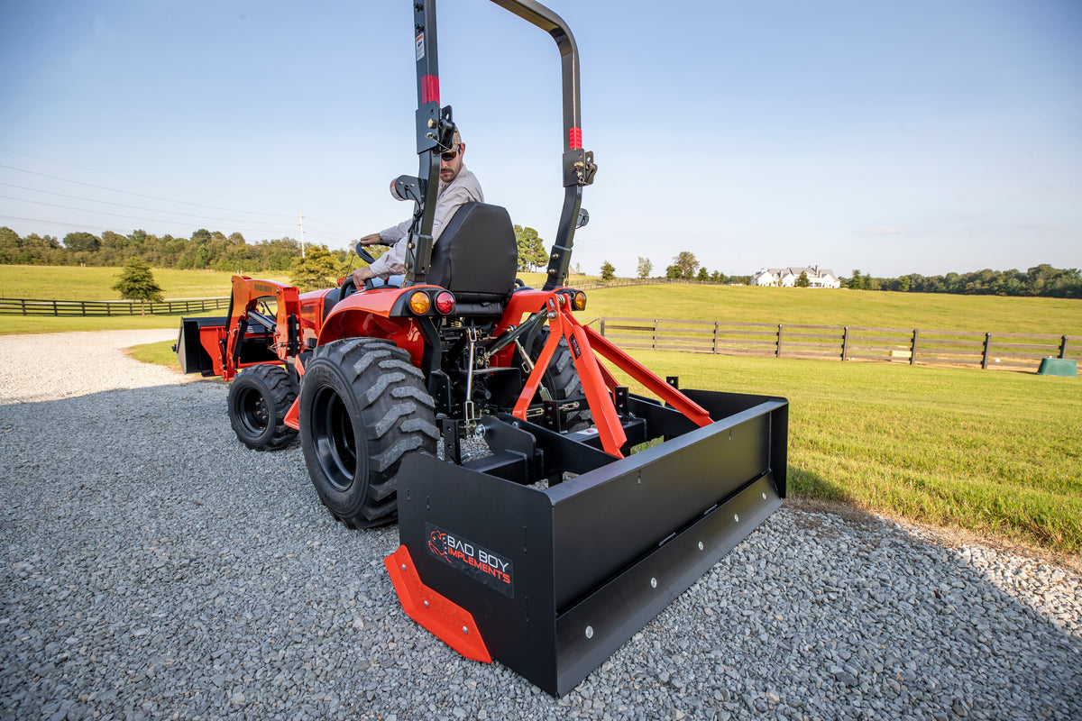 Bad Boy Tractor Box Blade — Old Trace Outdoors